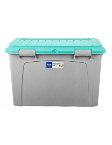 Baul Caja Organizadora 123 Lt. Con Ruedas