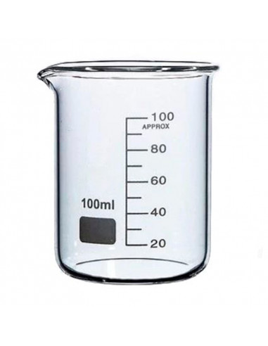 Vasos precipitados graduados de vidrio pack 50, 100 y 250ml